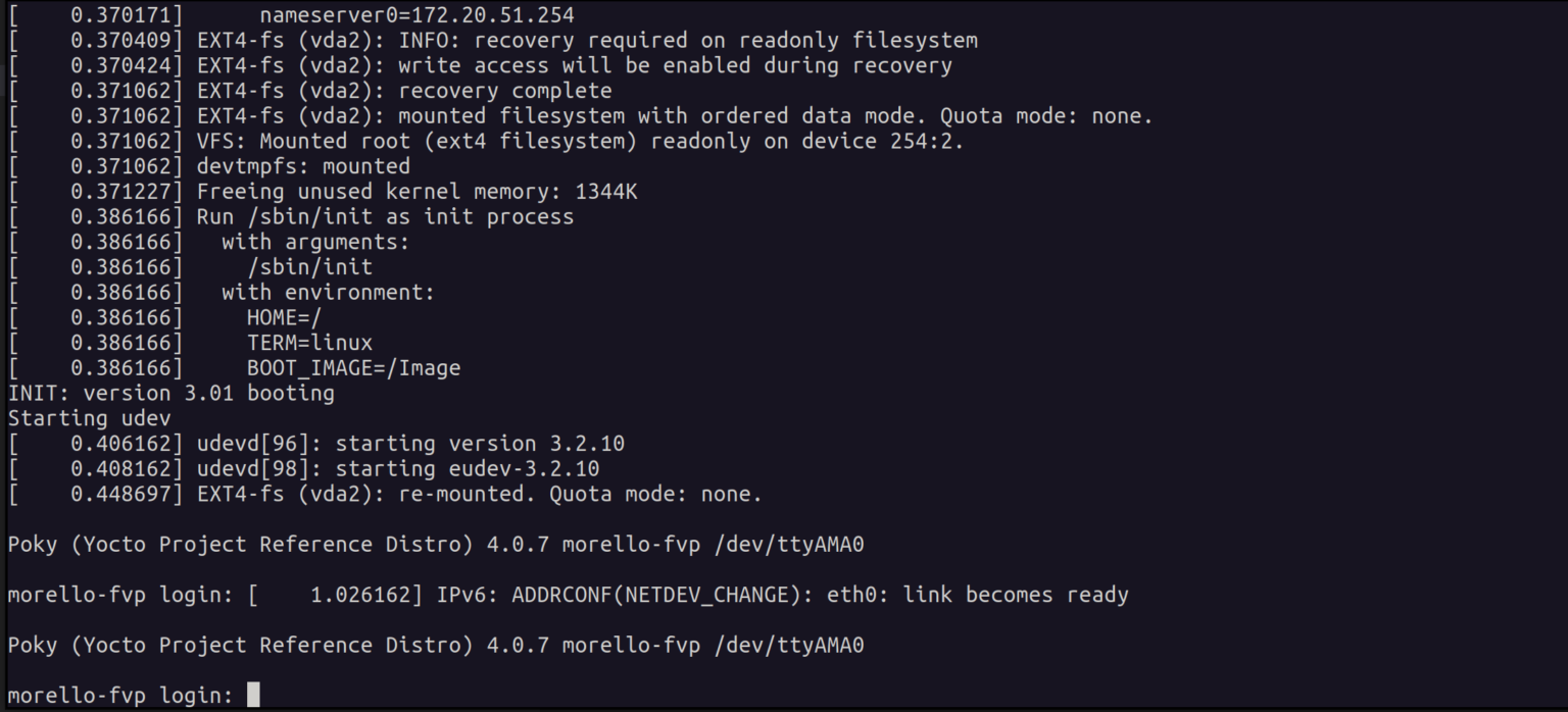 Linux Yocto layer for the ARM Morello board – The Good Penguin